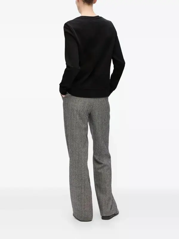 Karl Lagerfeld Sequin-embellished Logo Sweater