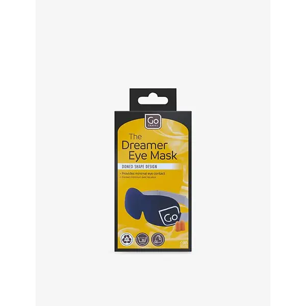 GO TRAVEL The Dreamer Eye Mask - Navy Grey