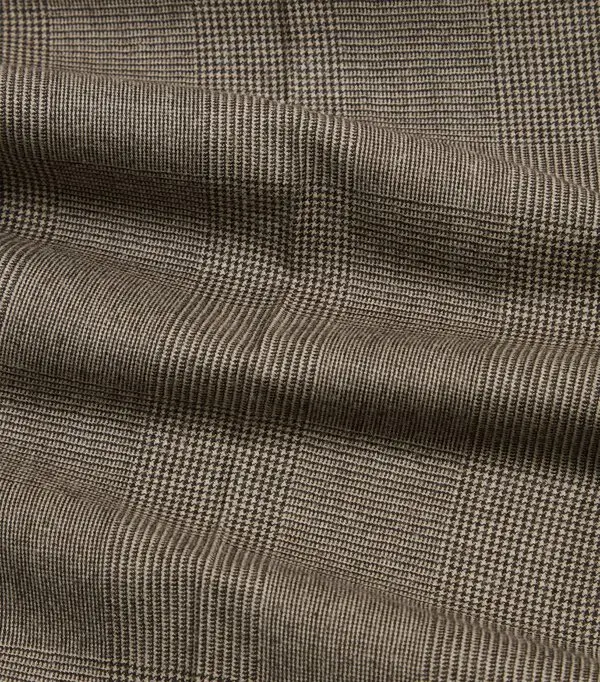 Dunhill Wool Glen Check Trousers