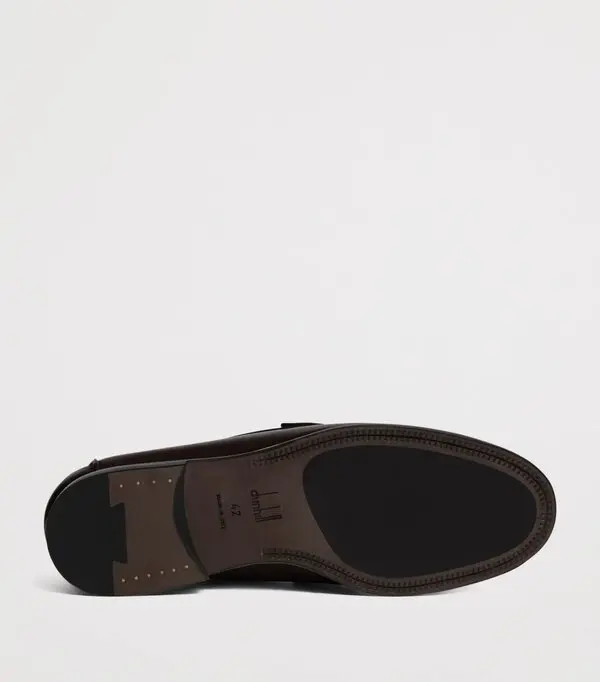 Dunhill Heddon Leather Loafers