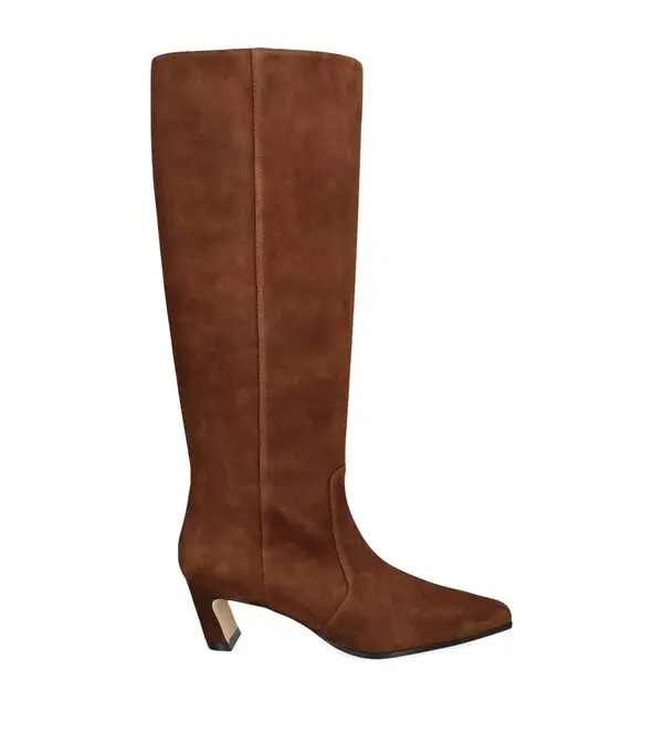 STUART WEITZMAN Suede Knee-high Boots