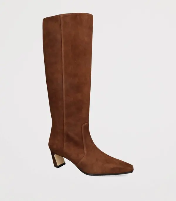 STUART WEITZMAN Suede Knee-high Boots