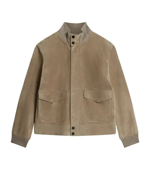 Dunhill Suede Harrington Jacket