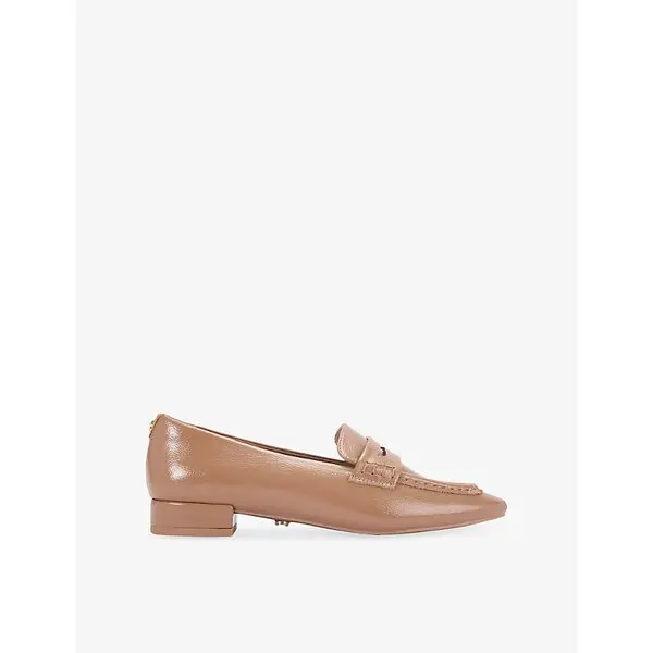 Carvela Dolce Faux-leather Loafers - Camel