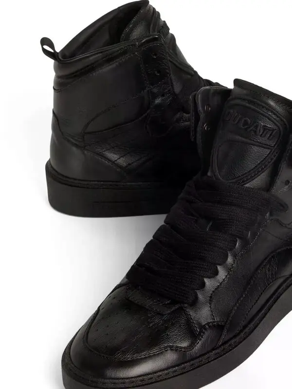 Dsquared2 Leather High-top Sneakers