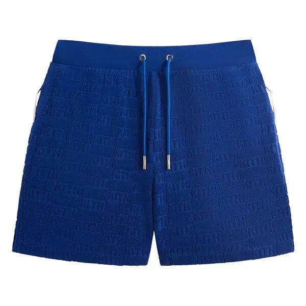 Kith Monogram Terry Graham Short - Blue