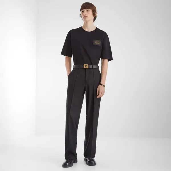 Fendi Ff Squared Belt - Black