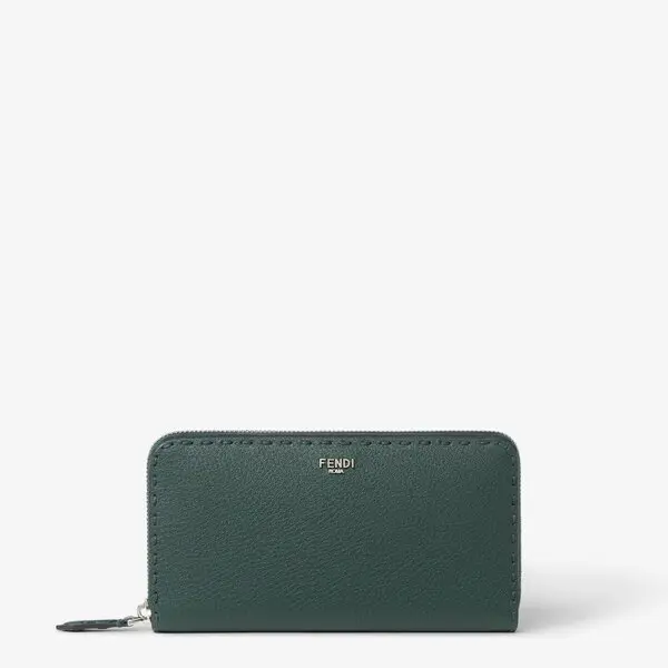 Fendi Selleria Zip-around - Green