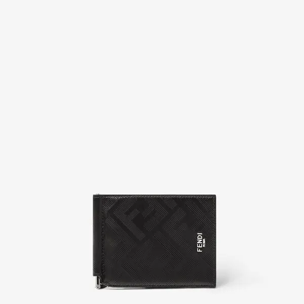 Fendi Shadow Money Clip - Black