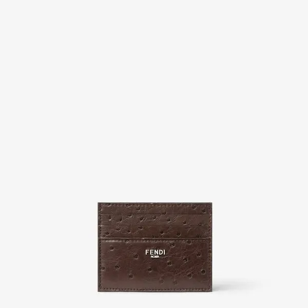 Fendi Card Holder - Brown