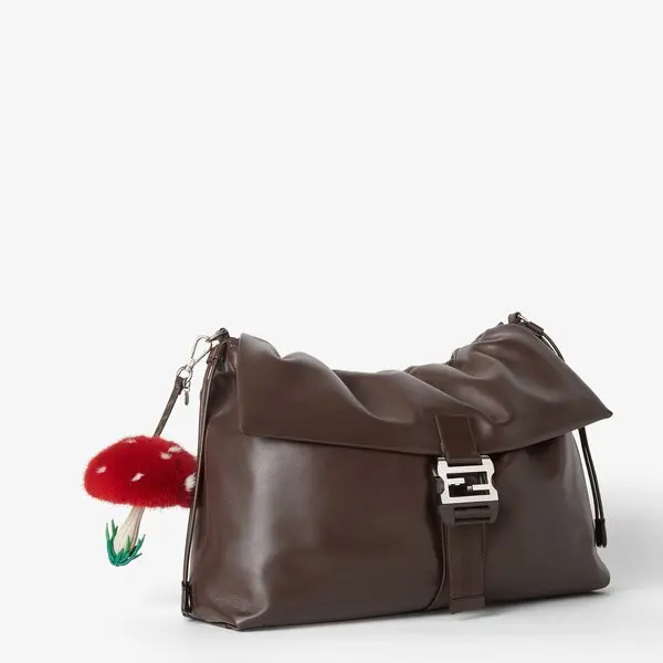 Fendi Mushroom Bag Charm - Red