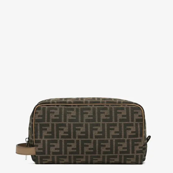 Fendi Ff Toiletry Case - Brown