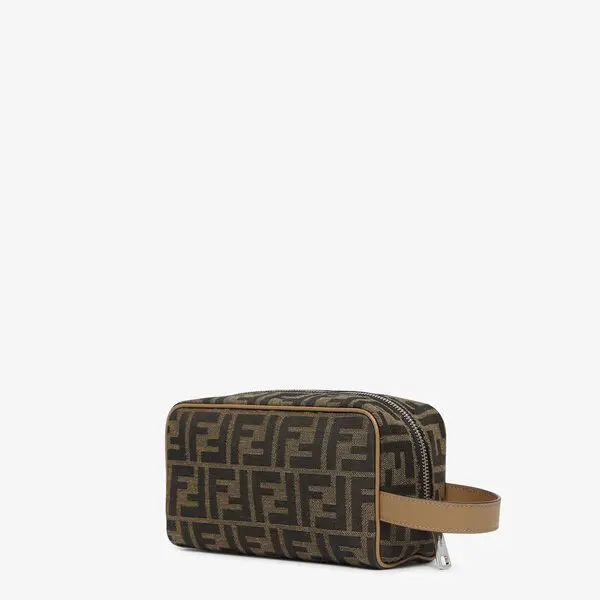 Fendi Small Ff Jacquard Toiletry Case