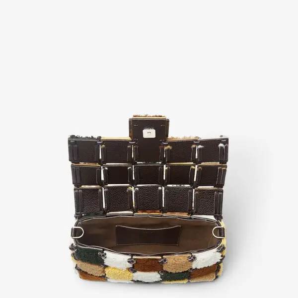 Fendi Baguette Shearling Bag