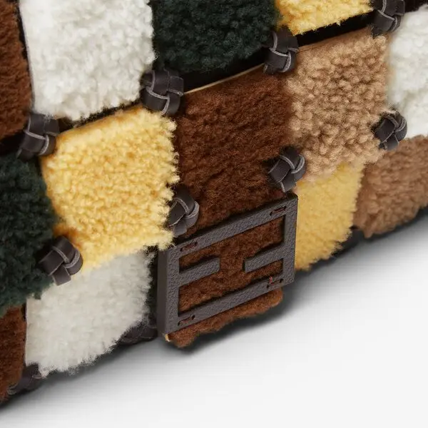 Fendi Baguette Shearling Bag