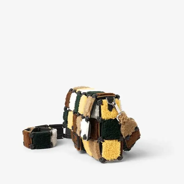 Fendi Baguette Shearling Bag