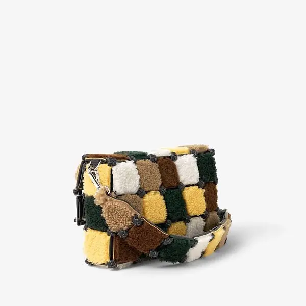 Fendi Baguette Shearling Bag