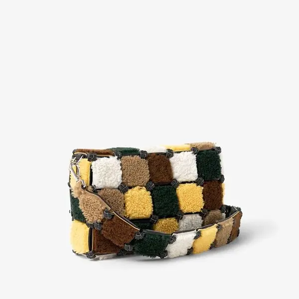 Fendi Baguette Shearling Bag