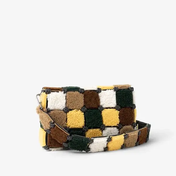 Fendi Baguette Shearling Bag