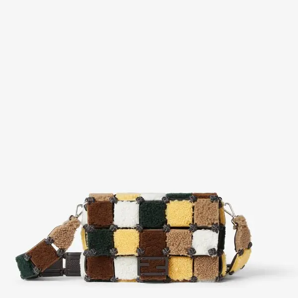 Fendi Baguette Shearling Bag