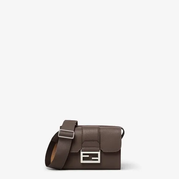 Fendi Baguette Double Bag - Brown