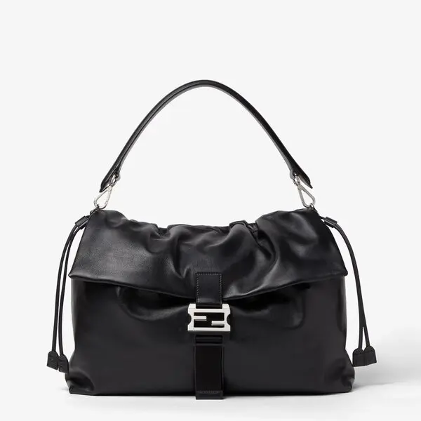 Fendi Flux Maxi Messenger - Black