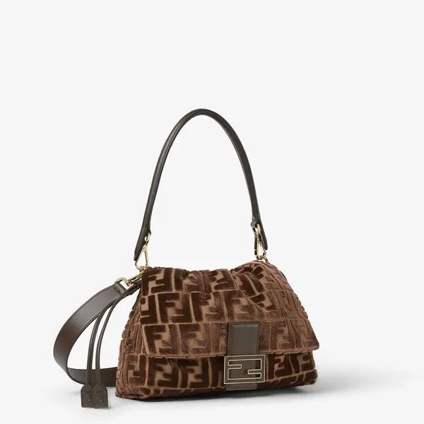 Fendi Mamma Baguette Medium - Brown