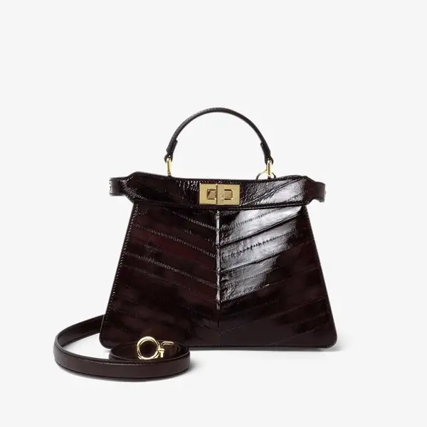 Fendi Peekaboo Iseeu Small Bag - Brown