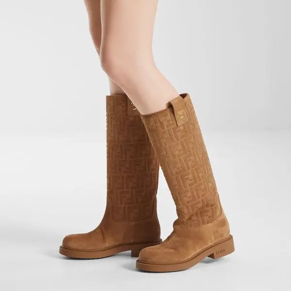 Fendi Filo Knee High Boots