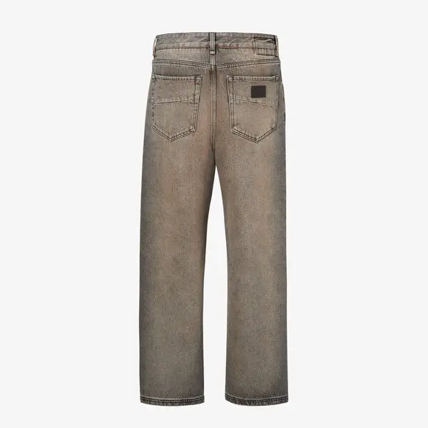 Fendi Straight-cut Denim Trousers