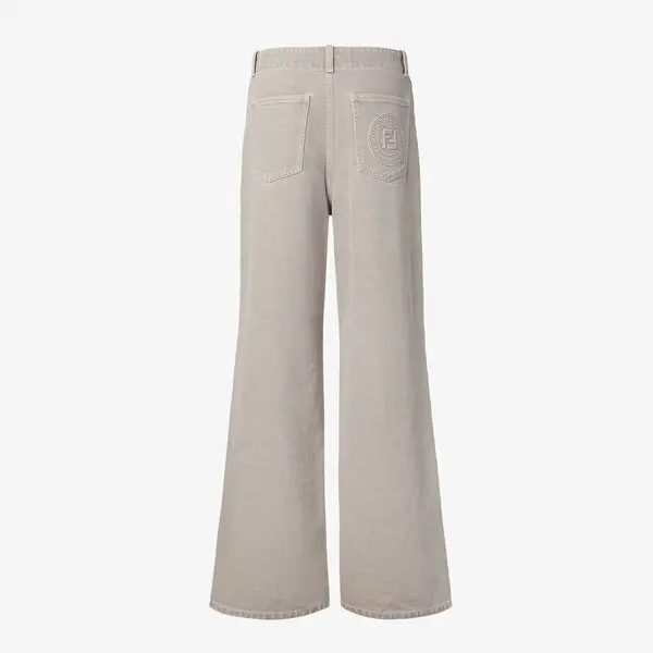Fendi Flared Denim Trousers