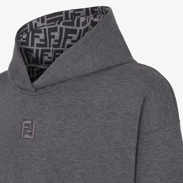 Fendi Long-sleeved Cotton Sweatshirt
