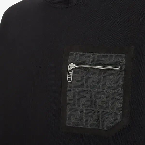 Fendi Long-sleeved Crew-neck Sweatshirt