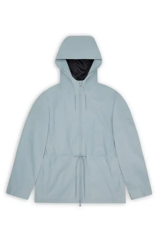 Rains Suva Hardshell Waterproof Hooded Rain Jacket - Pool