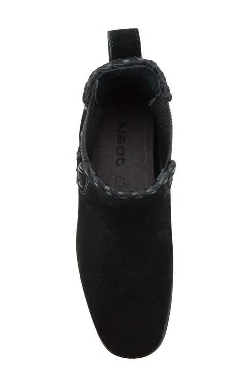 Naot Tradition Chelsea Boot - Black Suede