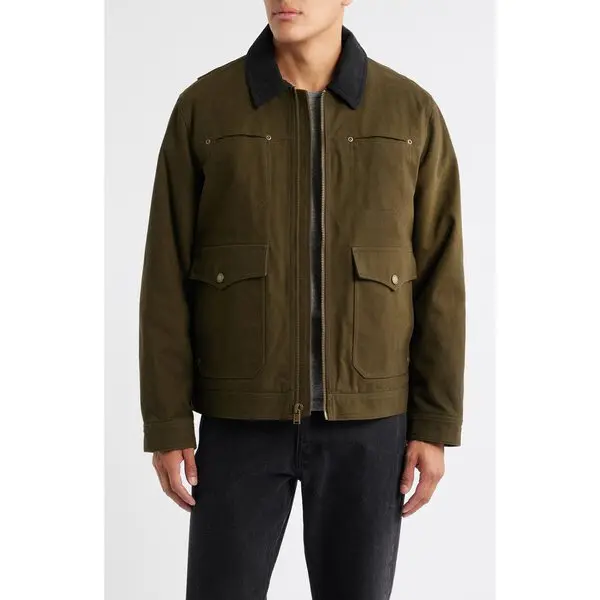 Pendleton Cotton-canvas Coat With Wool-blend Lining