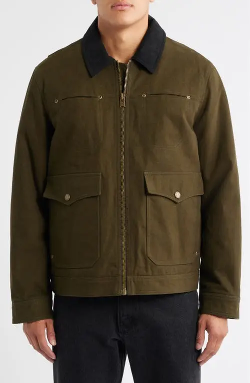 Pendleton Cotton-canvas Coat With Wool-blend Lining