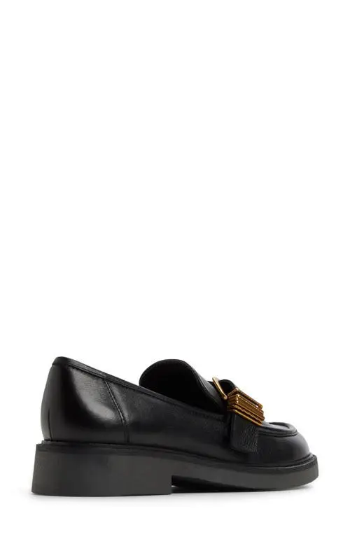 Aldo Kalya Leather Loafer - Black