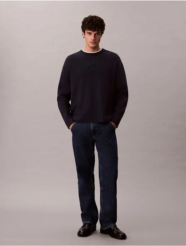 Calvin Klein 90s Straight Carpenter Jeans - Indigo Gravel