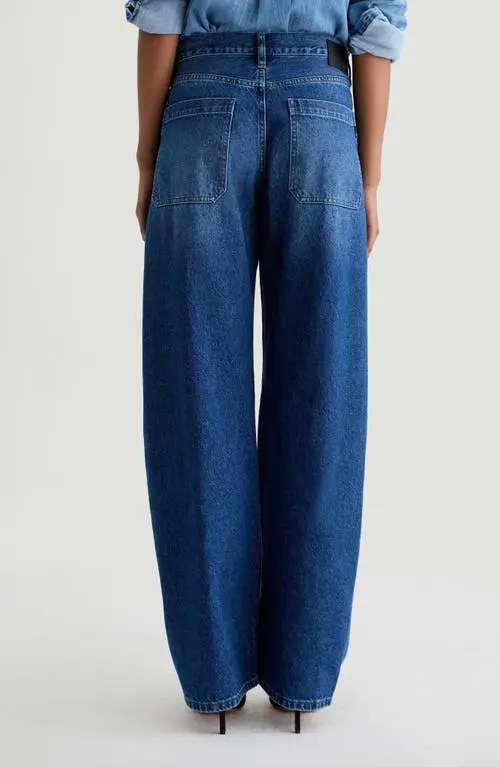 Ag High-waist Barrel Jeans