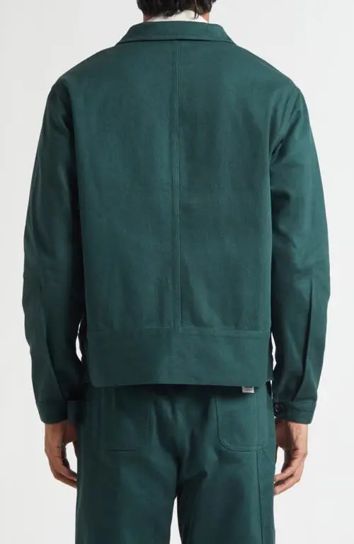 BODE Knolly Brook Cotton Jacket - Dark Green