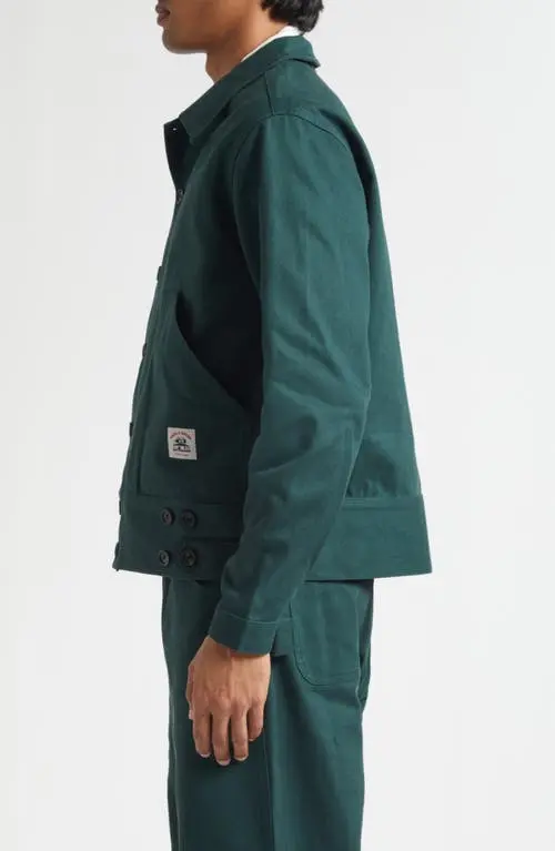 BODE Knolly Brook Cotton Jacket - Dark Green