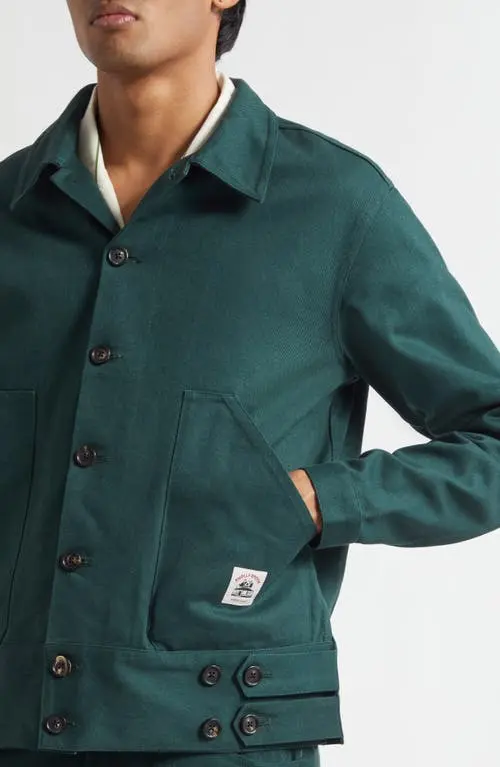 BODE Knolly Brook Cotton Jacket - Dark Green