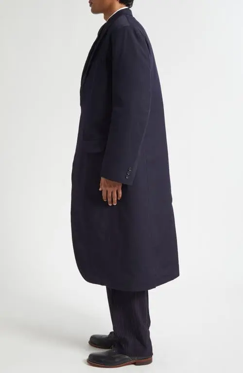 Yohji Yamamoto Water Repellent One-button Jacket With Detachable Liner
