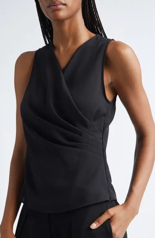 Emporio Armani Faux Wrap Shell
