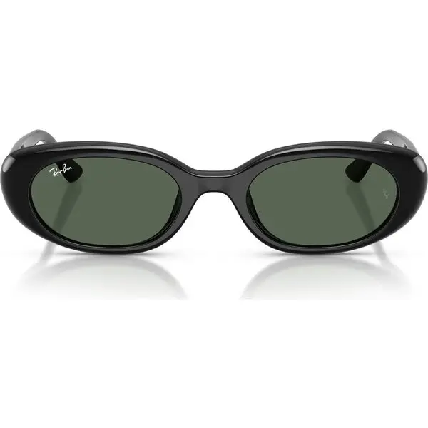 Ray-ban 53mm Pillow Sunglasses - Black/dark Green