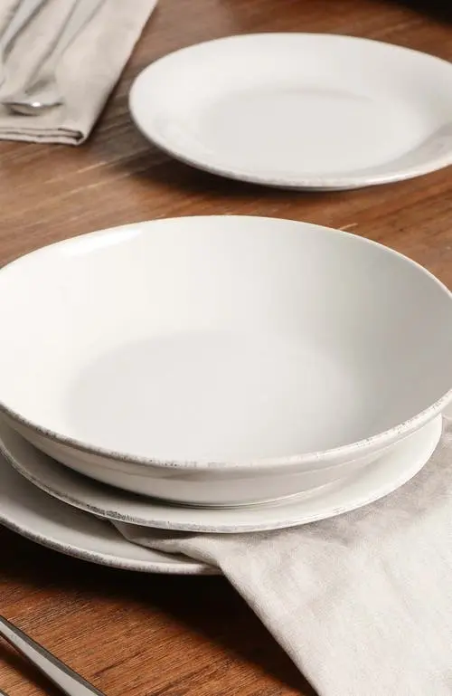 STONE + LAIN Essence Stoneware 12-piece Dinnerware Set