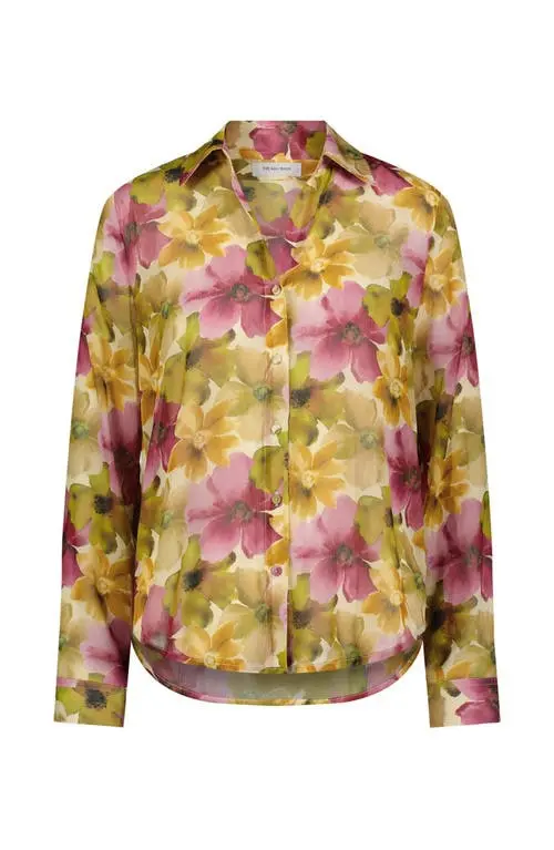 THE NOLI SHOP Ana Floral Button-up Shirt - Floral Print