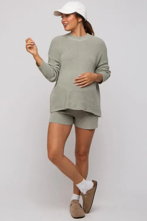 PINKBLUSH Sweater And Shorts Set