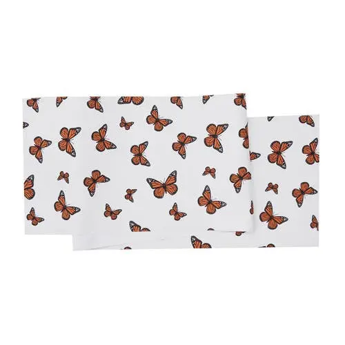 C&F HOME Monarch Butterfly Table Runner 14" X 72